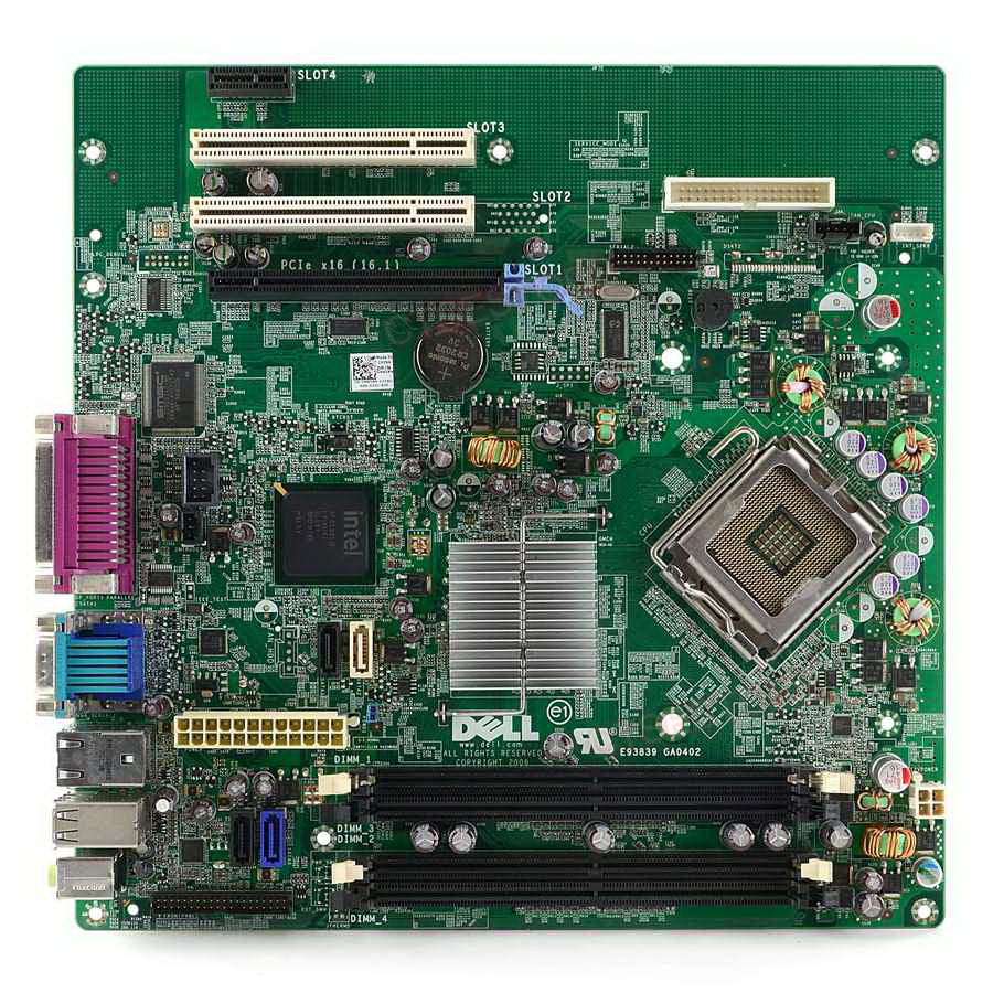 Dell OptiPlex GX760 LGA 775 Motherboard P/N 0M858N (GX760.B Tower ...