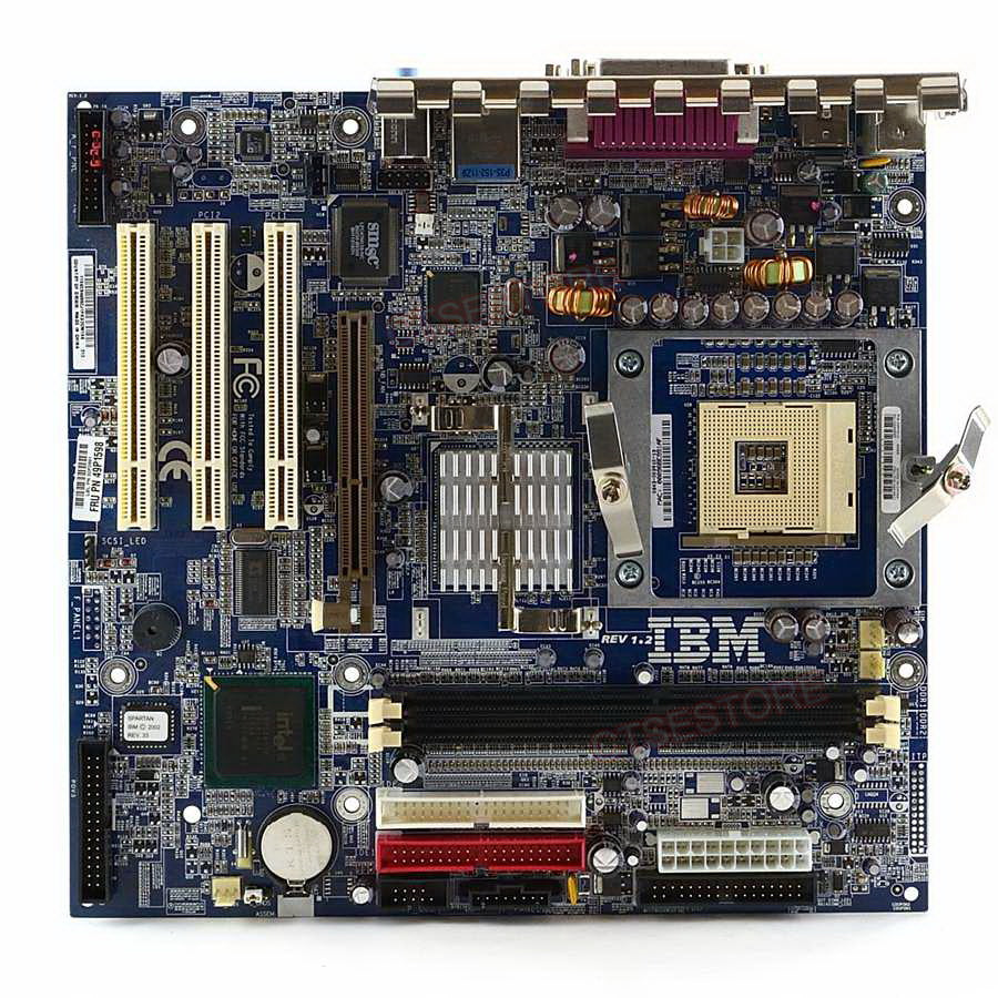 IBM Lenovo NetVista M42 Socket 478 Motherboard P/N 49P1598 32P2991 (83 – CTSESTORE.COM