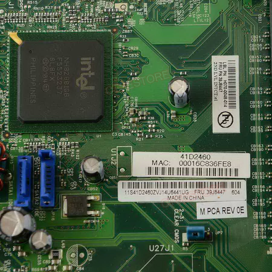 IBM Lenovo ThinkCentre M52 LGA 775 Motherboard P/N 39J8447 41D2460 (82 ...